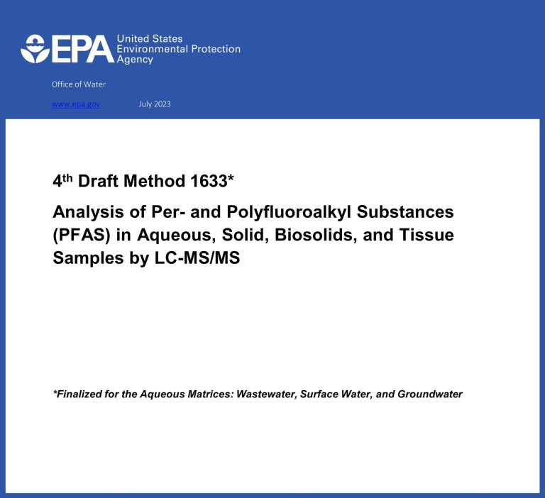 Method 1633 for PFAS in Aqueous Samples - LimnoTech