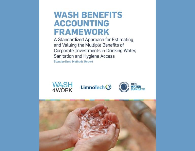 WASH Benefits Accounting Framework - LimnoTech